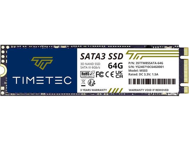 Click here for Timetec 64GB SSD 3D NAND SATA III 6Gb/s M.2 2280 N... prices
