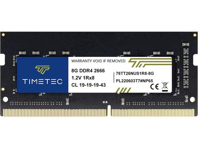 Click here for Timetec 8GB DDR4 2666MHz (PC4-2666V) PC4-21300 SOD... prices