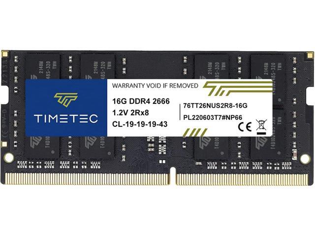 Click here for Timetec 16GB DDR4 2666MHz (PC4-2666V) PC4-21300 SO... prices