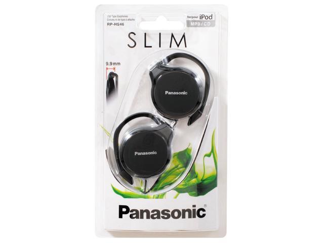 Click here for Panasonic RPHS46EK BLACK Slim Headphones Clip Type... prices