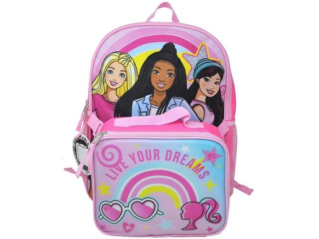 Click here for Barbie 16 Backpack with Lunch Bag Live Your Dreams prices