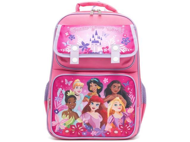 Click here for Disney Princesses 15.5 Polyester Pink Large Backpa... prices
