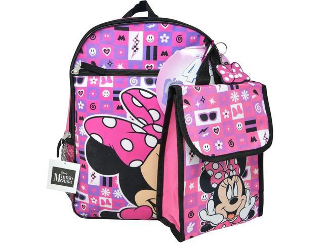 Click here for Walt Disney Minnie Mouse 16 Pink Nylon Backpack wi... prices