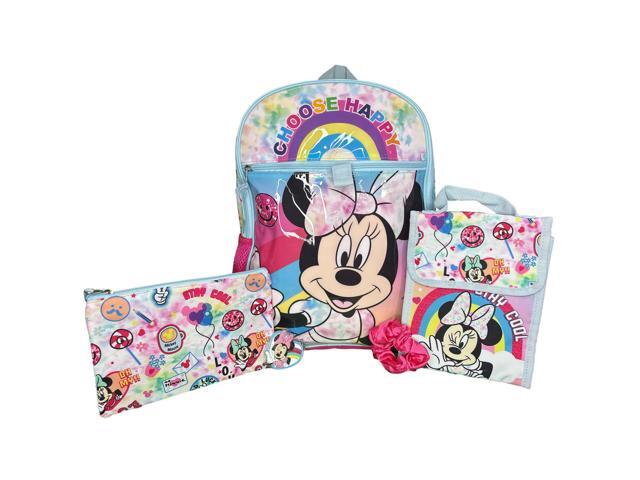 Click here for Disney Minnie Mouse Kids School Backpack 16 5PC Lu... prices