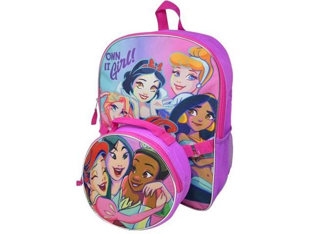 Click here for Disney Princess Backpack and Lunch Bag set 16 Pink prices