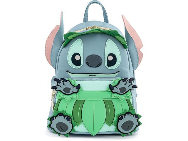 Click here for Loungefly Disney 3D Stitch Luau Blue Mini Faux Lea... prices