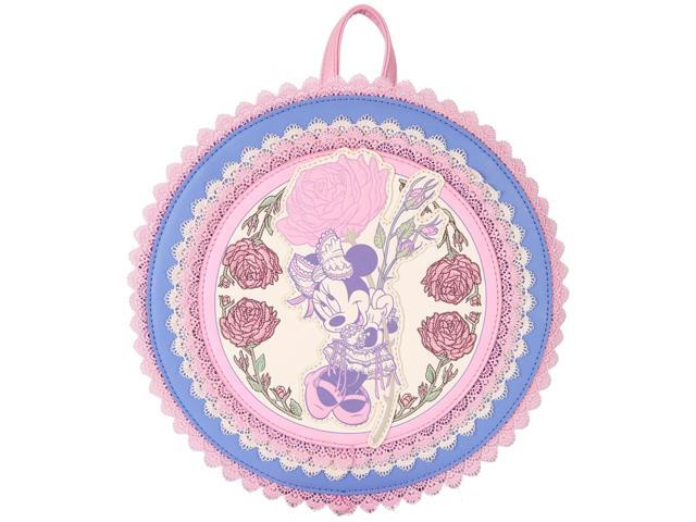 Click here for Loungefly Disney Minnie Floral and Lace Round Pink... prices