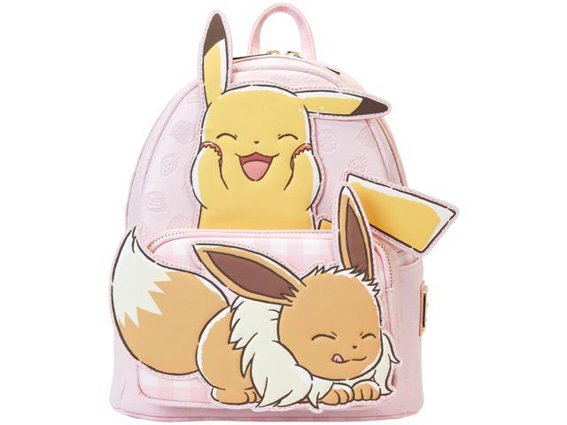 Click here for Loungefly Pink Pokemon 3D Pikachu & Eevee Mini Fau... prices