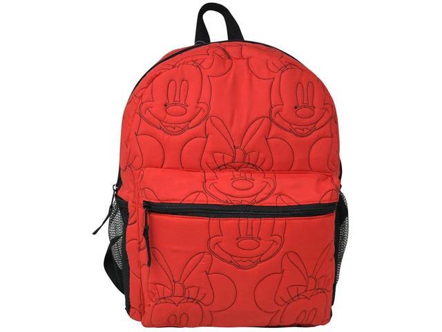 Click here for Disney Minnie Mouse 16 Backpack Red Quilted Minnie... prices