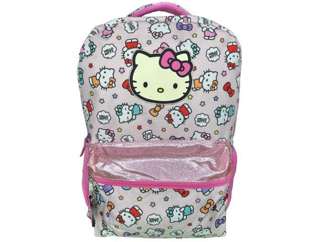 Click here for Hello Kitty Nylon Pink Backpack 16 School Bookbag... prices