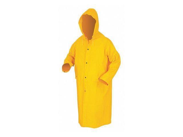 Click here for MCR SAFETY 200CX2 Raincoat Detachable Hood Yellow... prices