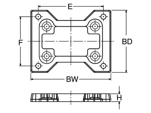 Click here for DAYTON 6X093 Mounting Base prices