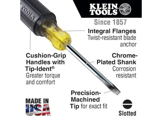 Click here for KLEIN TOOLS 608-4 General Purpose Slotted Screwdri... prices
