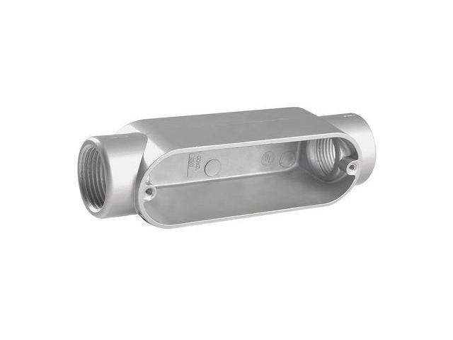 Click here for ZORO SELECT 11Y565 Conduit Outlet Body Aluminum C prices