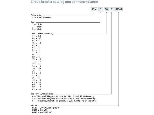 Click here for SIEMENS 5SJ41058HG40 IEC Miniature Circuit Breaker... prices