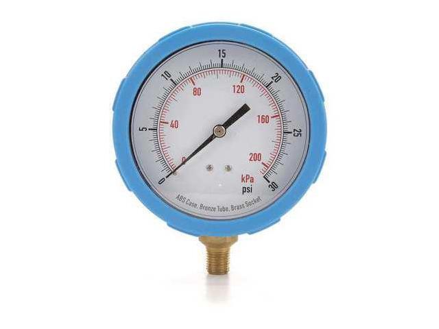 Click here for ZORO SELECT 4EFG2 Pressure Gauge  0 to 30 psi  1/4... prices