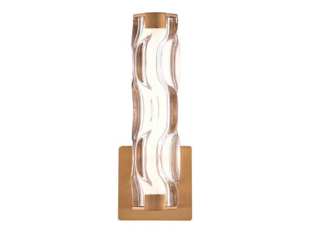 Click here for VAXCEL W0358 Marseille 13-in. H LED Wall Light  na... prices