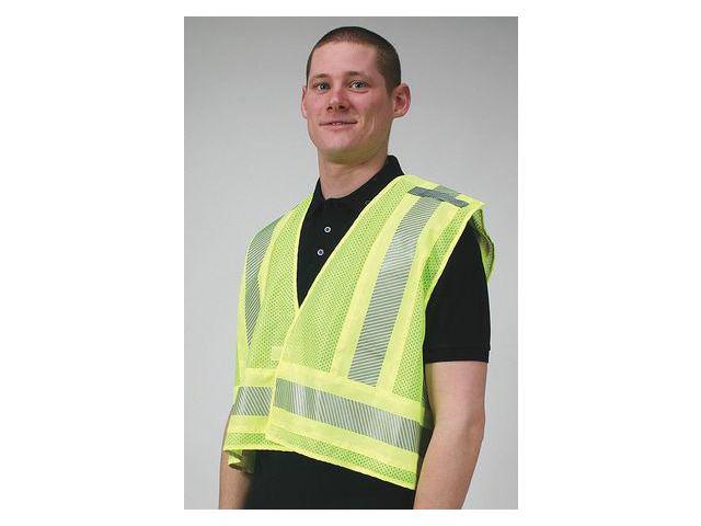 Click here for CONDOR 4CWF1 Vest Public Safety Polyester Lime 3XL prices