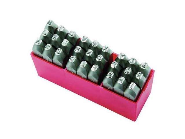 Click here for ZORO SELECT 1F105 Letter Set 3/8 In. H Steel prices