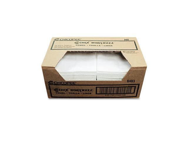 Click here for Chix Multipurpose Towel Cloth 13 x 15 White 300/Ca... prices