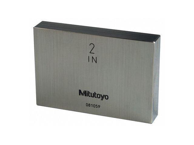 Click here for MITUTOYO 611202-541 Gage Block 2 L 3/8 H Steel ASM... prices