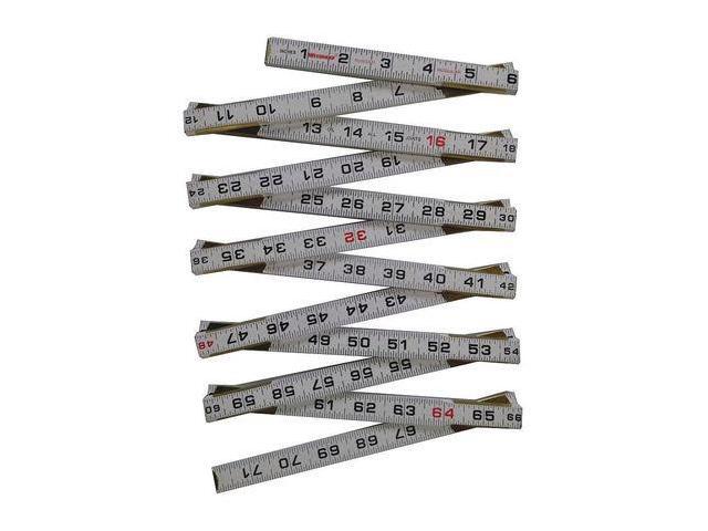 Click here for WESTWARD 30PC16 Modular Mason Folding Rule 72 in. prices