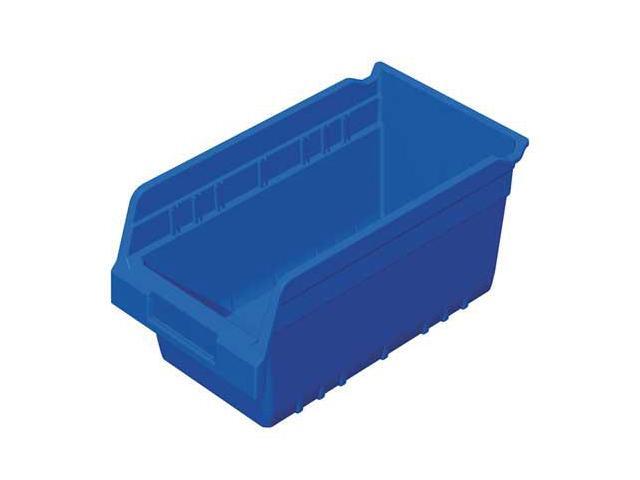 Click here for AKRO-MILS 30090BLUE Shelf Storage Bin  Plastic  Bl... prices