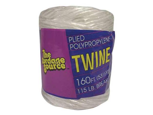 Click here for ZORO SELECT 1004-WA Rope  160ft  White  20lb.  Pol... prices
