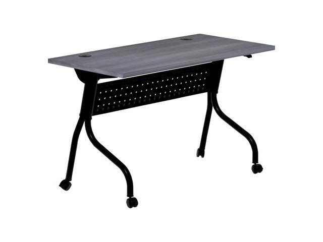 Click here for Lorell 59489 Charcoal Flip Top Training Table prices