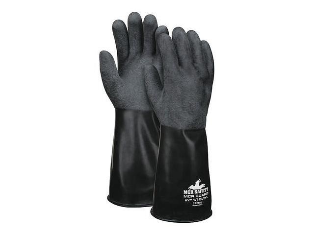 Click here for MCR SAFETY CP25RXL Chemical Resistant Glove XL Bla... prices