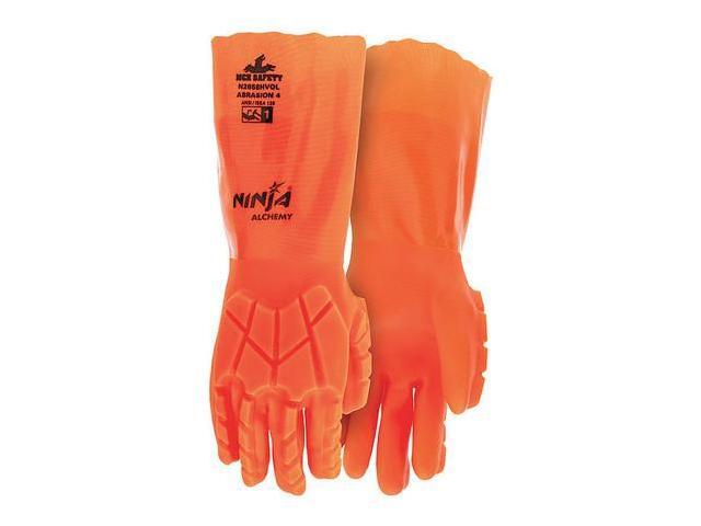 Click here for MCR SAFETY N2658HVOL Chemical Resistant Glove L Or... prices