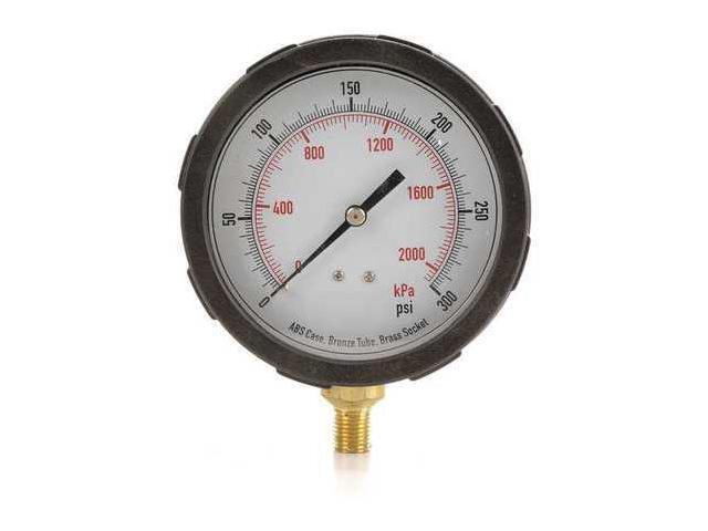 Click here for ZORO SELECT 4EFF8 Industrial Pressure Gauge  0 to... prices