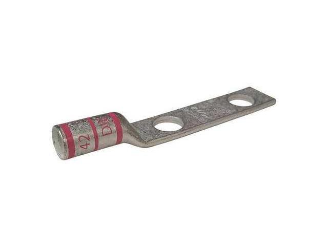 Click here for ZORO SELECT 24C393 Two Hole Lug Compress Connector... prices
