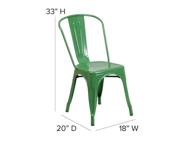 Click here for Flash Furniture Colorful Restaurant Chair Green 4... prices