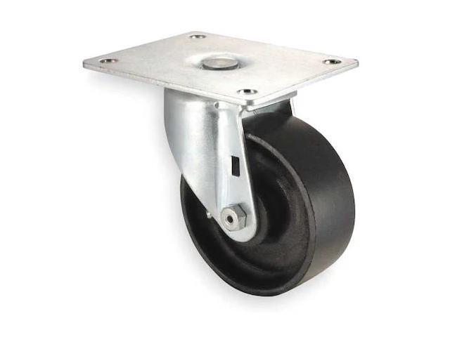 Click here for ZORO SELECT 1UKW9 Swivel Plate Caster Cast Iron 4... prices