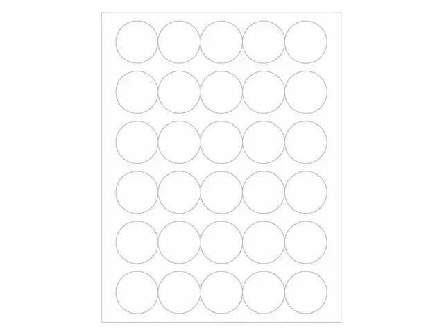 Click here for TAPE LOGIC LL301 Tape Logic Glossy White Circle La... prices