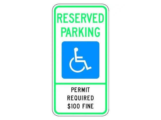 Click here for LYLE HC-MT01-12HA Handicap Parking Sign  12 W  24... prices