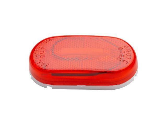 Click here for GROTE 46712 Marker Lamp Oval With Reflector  Red prices