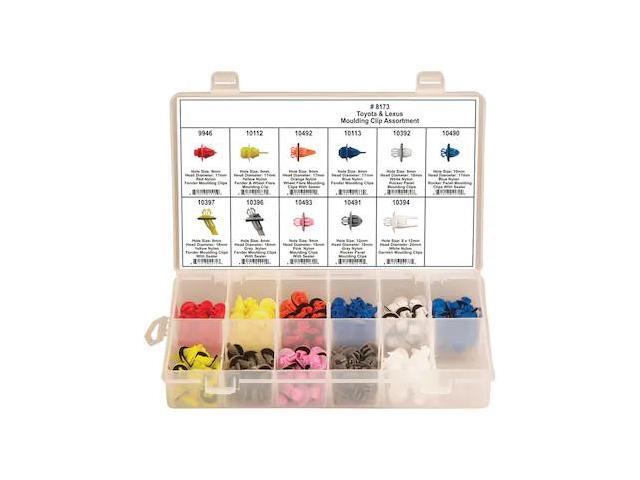 Click here for ZORO SELECT 8173 Moulding Clip Assortment 154 Pc prices