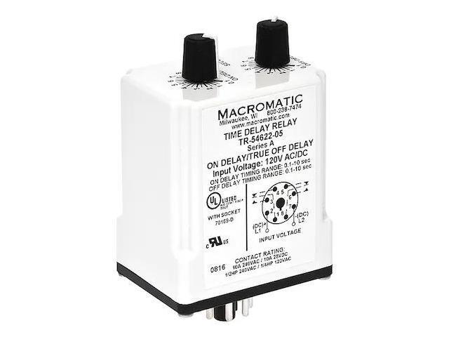 Click here for MACROMATIC TR-55121-05 Single Function Time Delay... prices