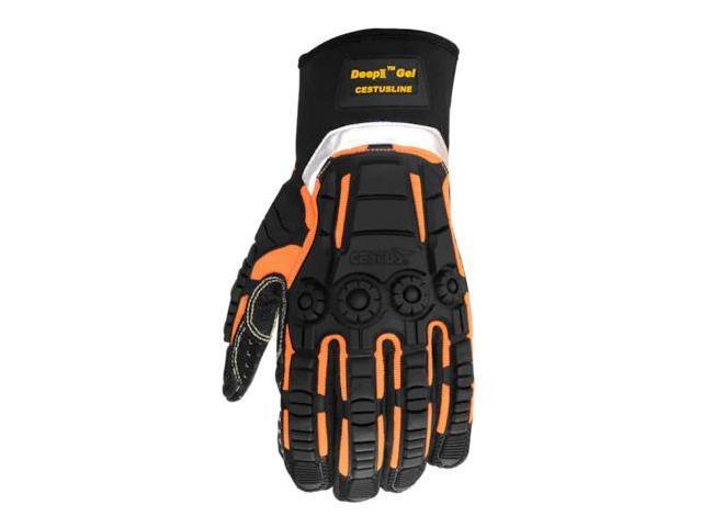 Click here for CESTUS 3045-M Impact Resistant Work Gloves  Deep I... prices