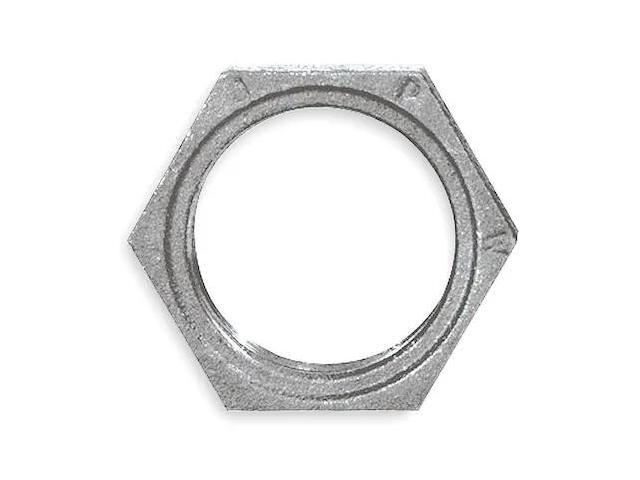 Click here for ZORO SELECT 5P979 1/2 FNPT Galvanized Hex Locknut prices