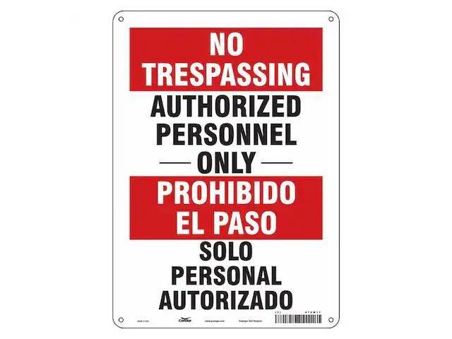 Click here for CONDOR 472W11 Safety Sign  14 in Height  10 in Wid... prices