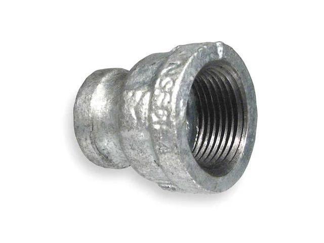 Click here for ZORO SELECT 5P928 1/2 x 3/8 FNPT Galvanized Reduce... prices