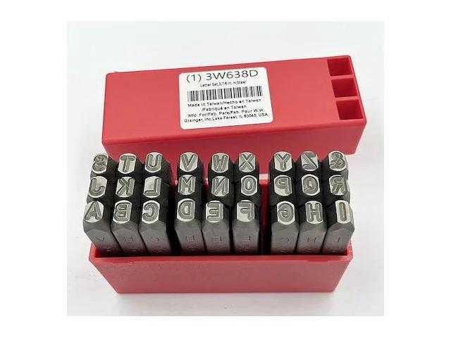 Click here for ZORO SELECT 3W638 Letter Set 3/16 In. H Steel prices