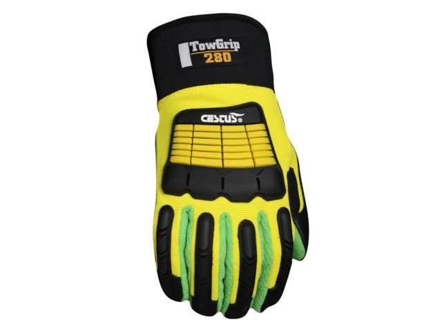 Click here for CESTUS 3124-L ANSI Cut A5 Impact Gloves  Cotton Pa... prices