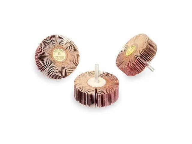 Click here for MERIT 08834131518 Flap Wheel AO 3x1x1/4 In Shank 8... prices