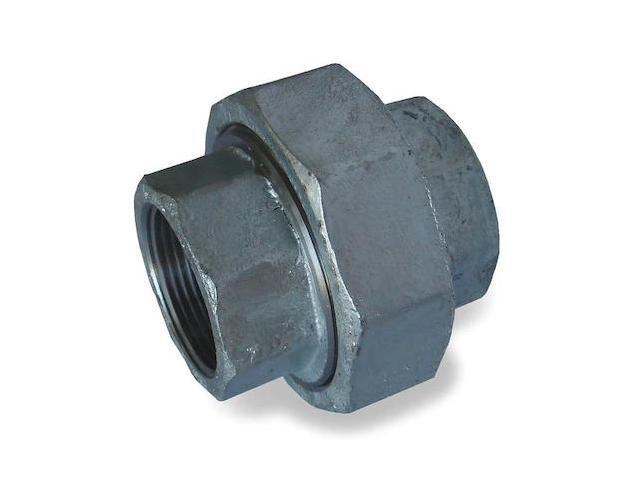 Click here for ZORO SELECT 1MPJ9 3/4 FNPT Galvanized Union prices