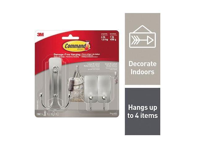 Click here for COMMAND 17036BN-VPES Hook  Nickel  Metal  1 19/32... prices