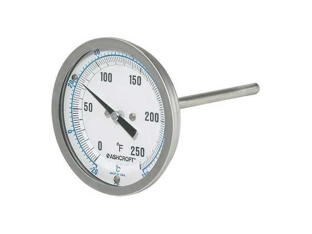 Click here for ASHCROFT 30EI60R Dial Thermometer Fits 1/2 in Pipe prices
